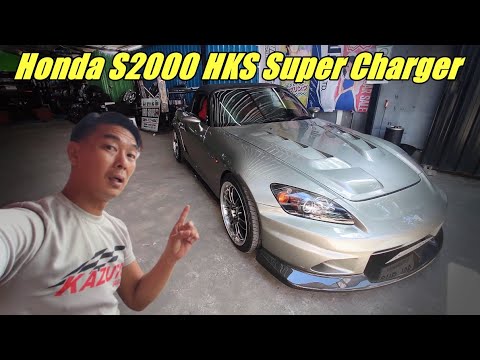 Honda S2000 HKS Supercharger !! - YouTube