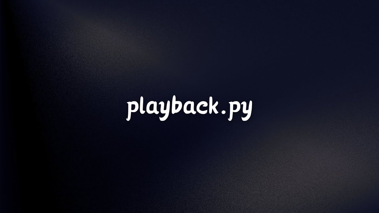 CS50 playback.py - YouTube