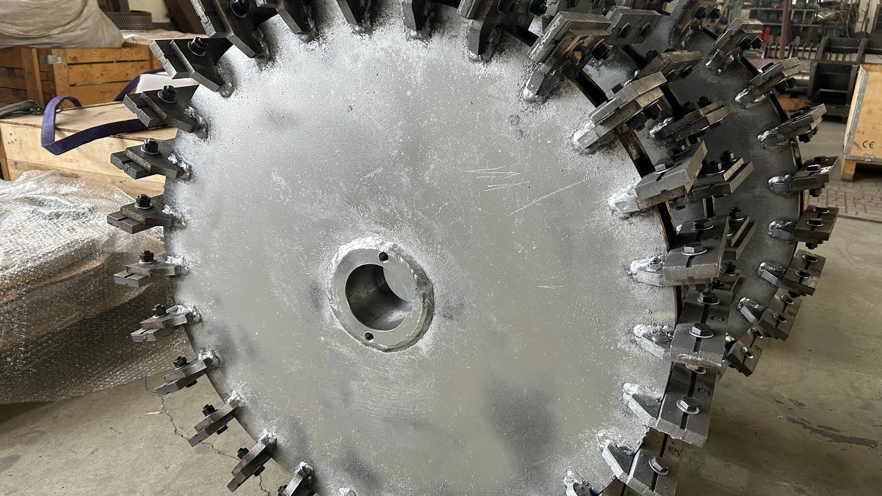 Plastic SPC PVC WPC rotor blade Pulverizer grinding miller powder ...