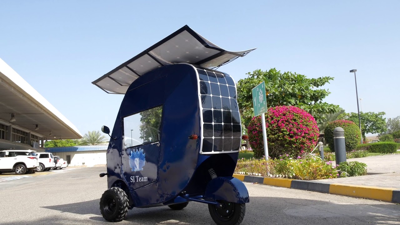 Solar Powered Smart Vehicle 2019 | KHALIFA UNIVERSITY Senior Design ...