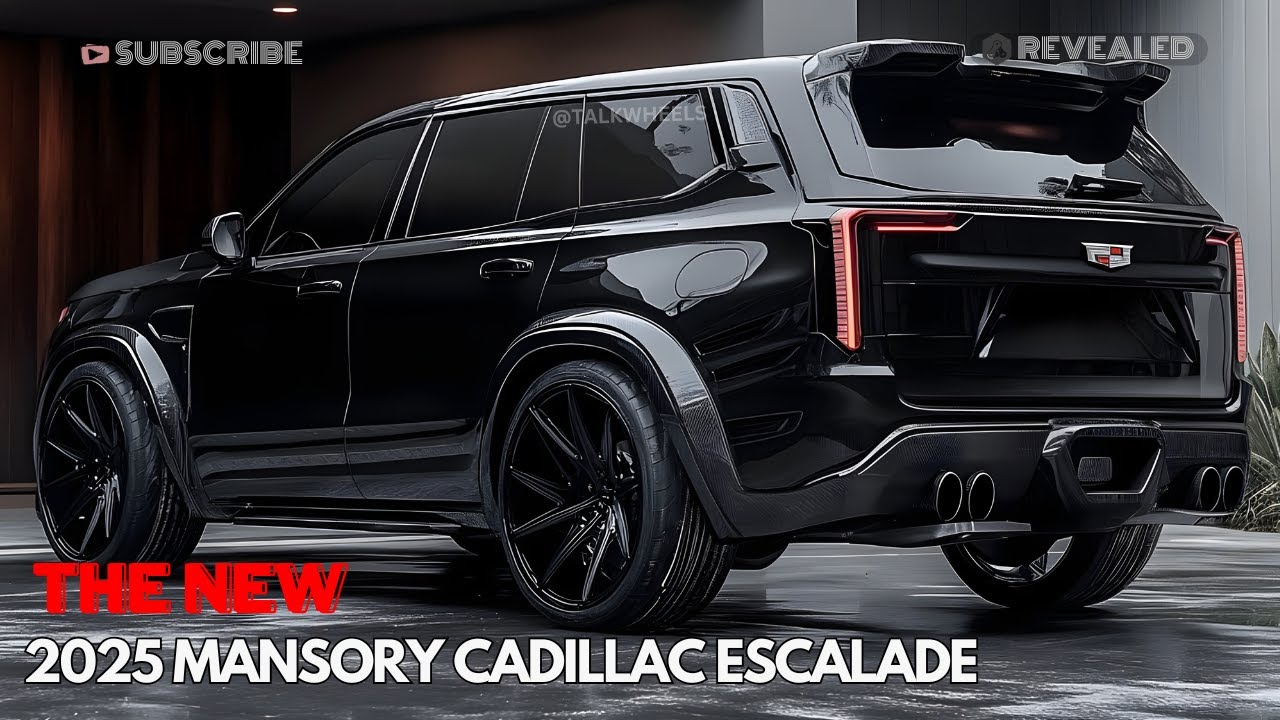 2025 MANSORY CADILLAC ESCALADE Unleashed – Elite Luxury Meets Insane ...