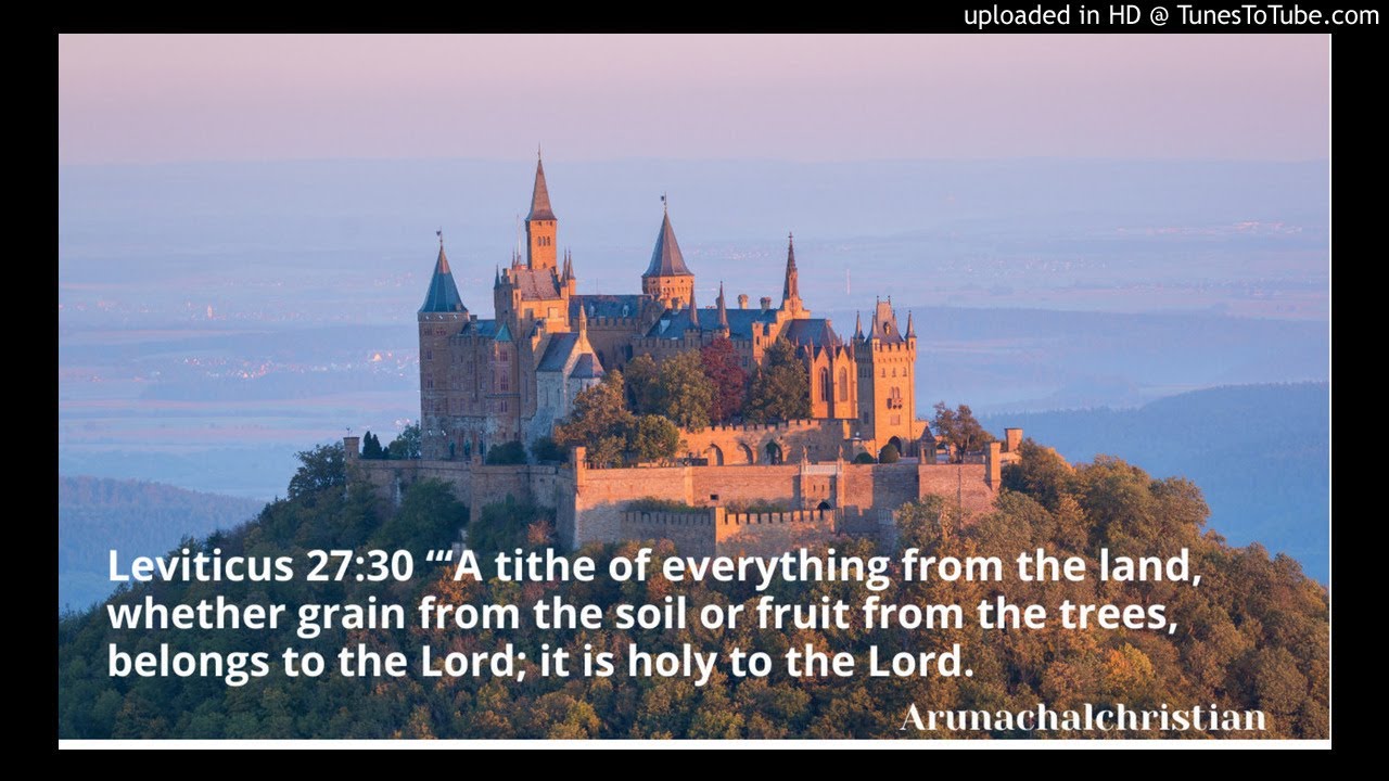 Morning Manna || Leviticus 27:30 “‘A tithe of everything from the land ...