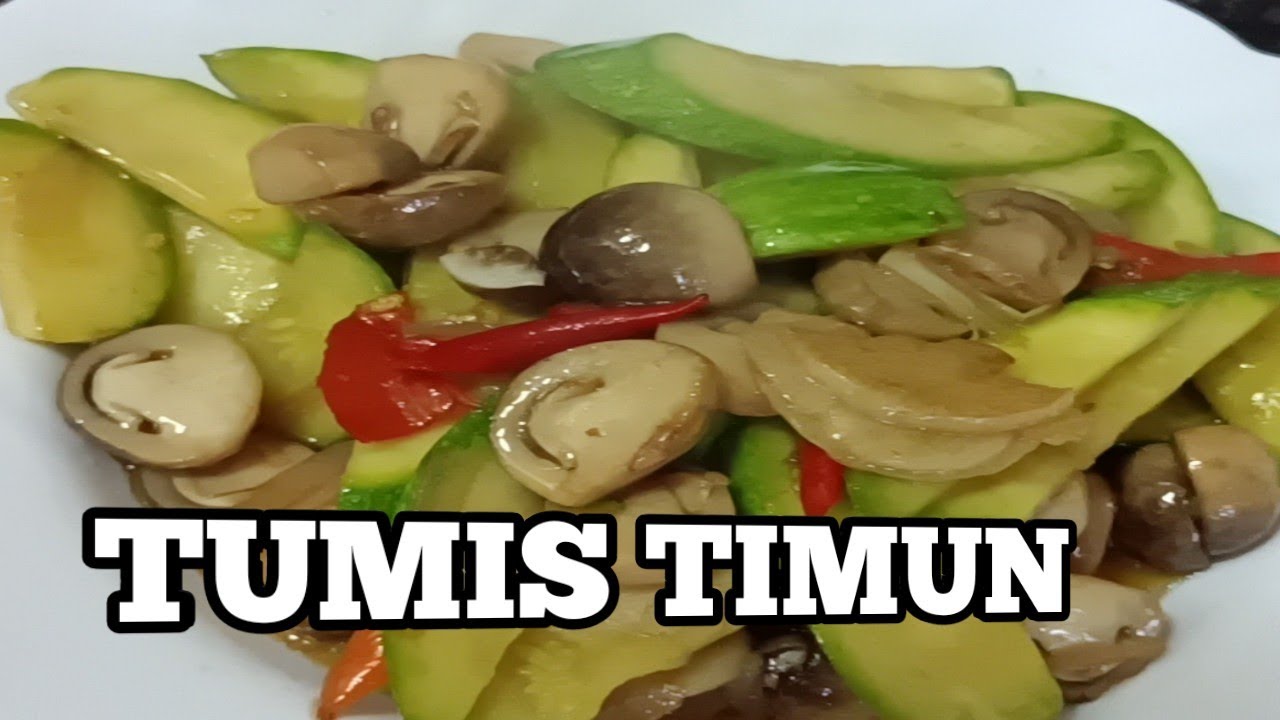 tumis timun - YouTube
