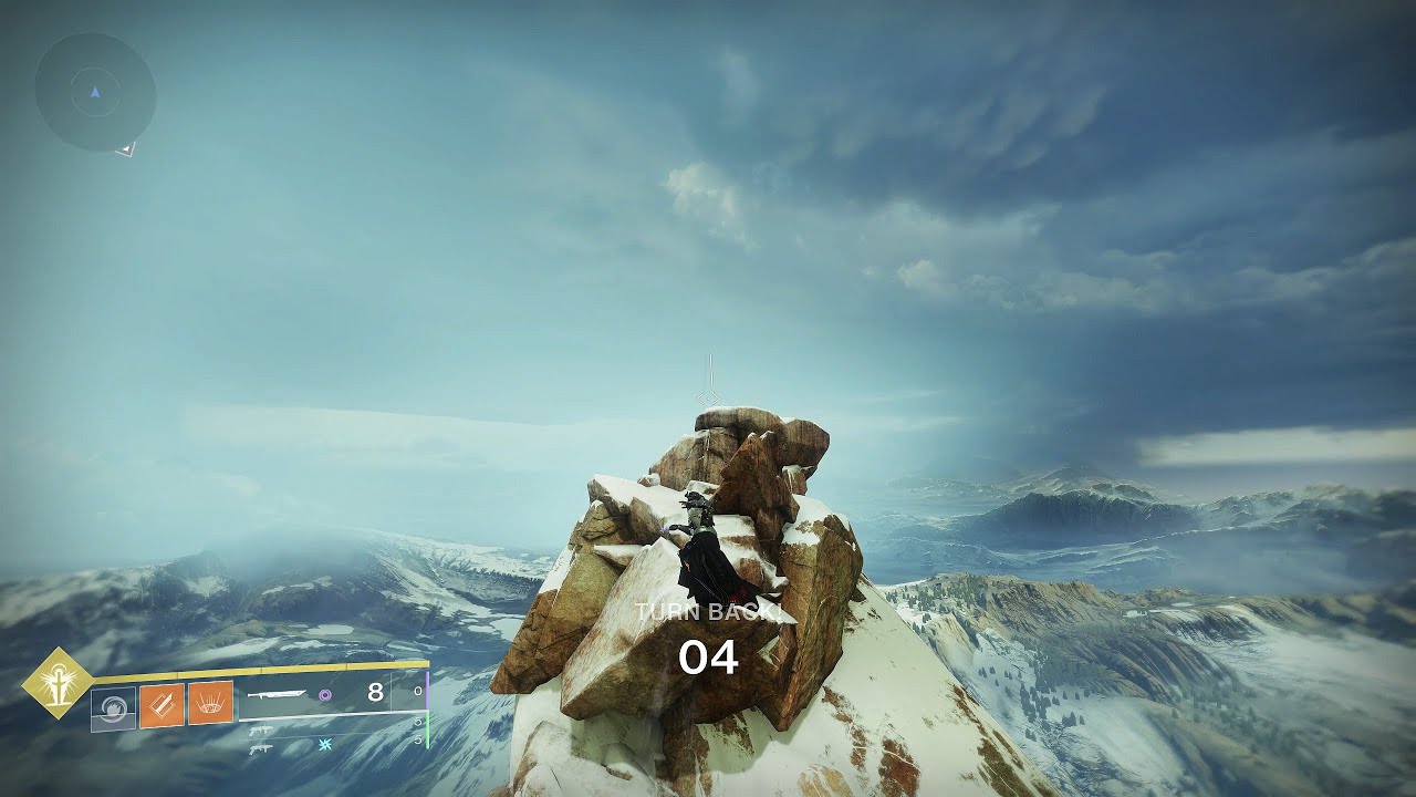 Reaching the Top of Felwinter's Peak in Destiny 2 - YouTube