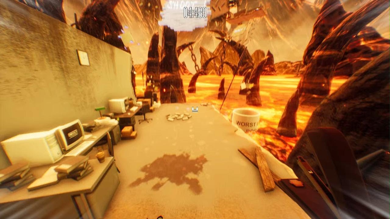 We start our new job in hell: Hell Of An Office - YouTube