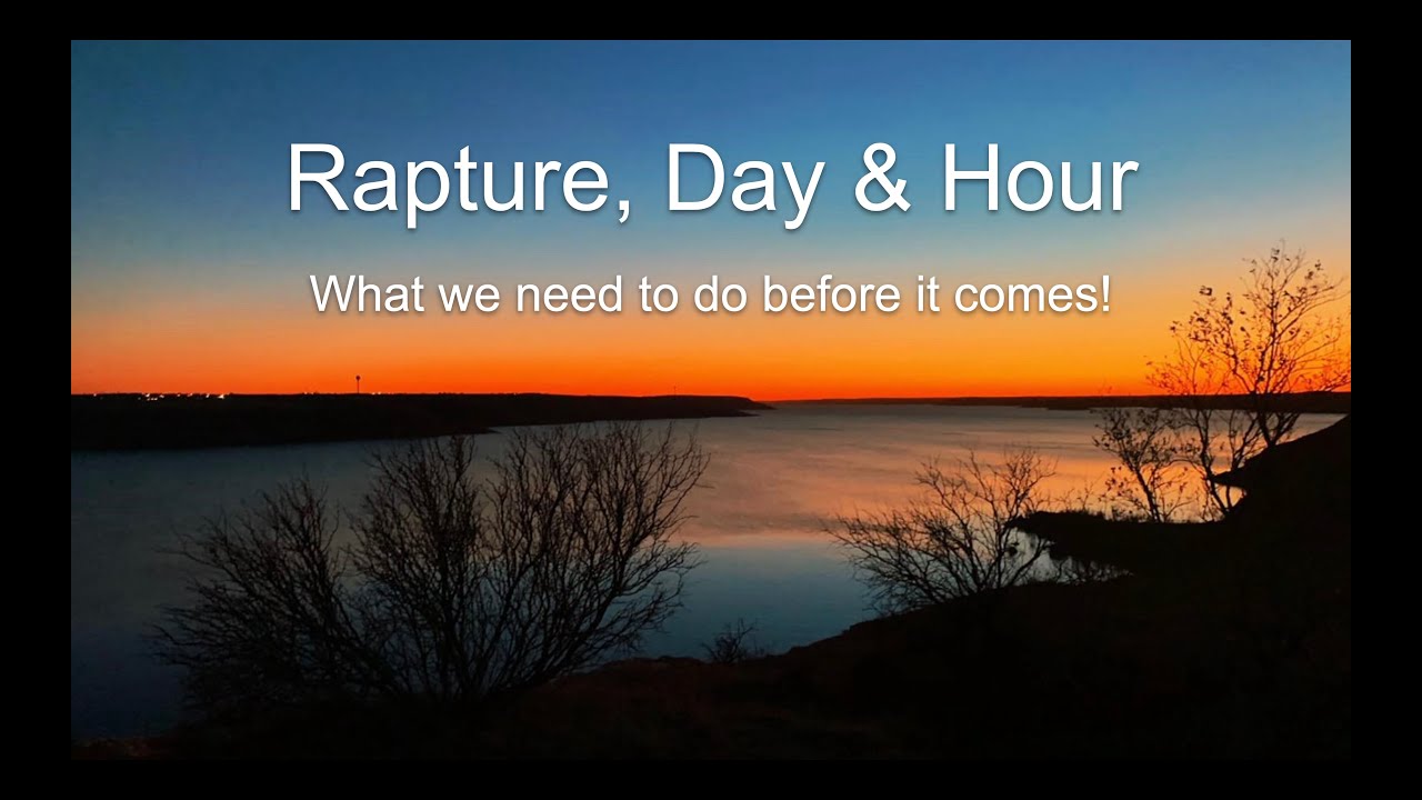 Rapture, Elijah, Falling Away - Full Details Revealed - YouTube