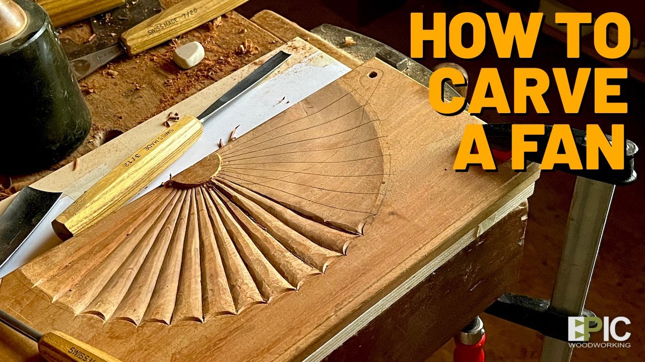 How to Carve a Fan - YouTube