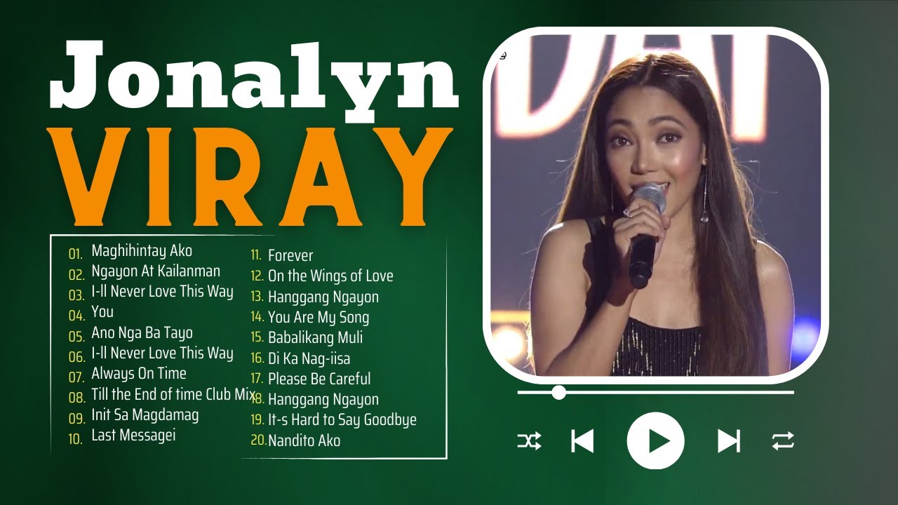 JONALYN VIRAY Greatest Hits ~ Jonalyn Viray Songs ~ Jonalyn Viray Top ...