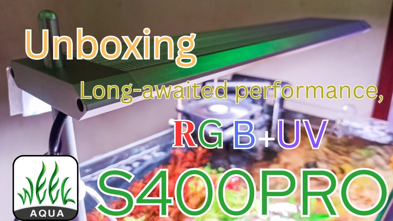 Week Aqua S400 Pro App Control Light Unboxing #WeekAqua #plantedtank # ...