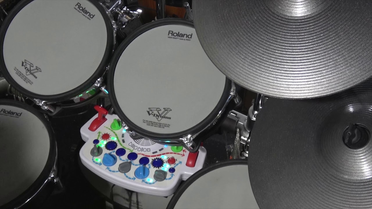 LPS-Dave Jams On The BlipBlox Drum Jam! Roland TD-30 Electronic Drums ...