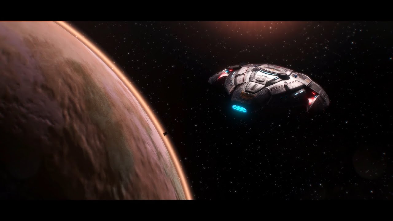Star Trek Online Demorecord Shorts: Adamant-class flyby - YouTube