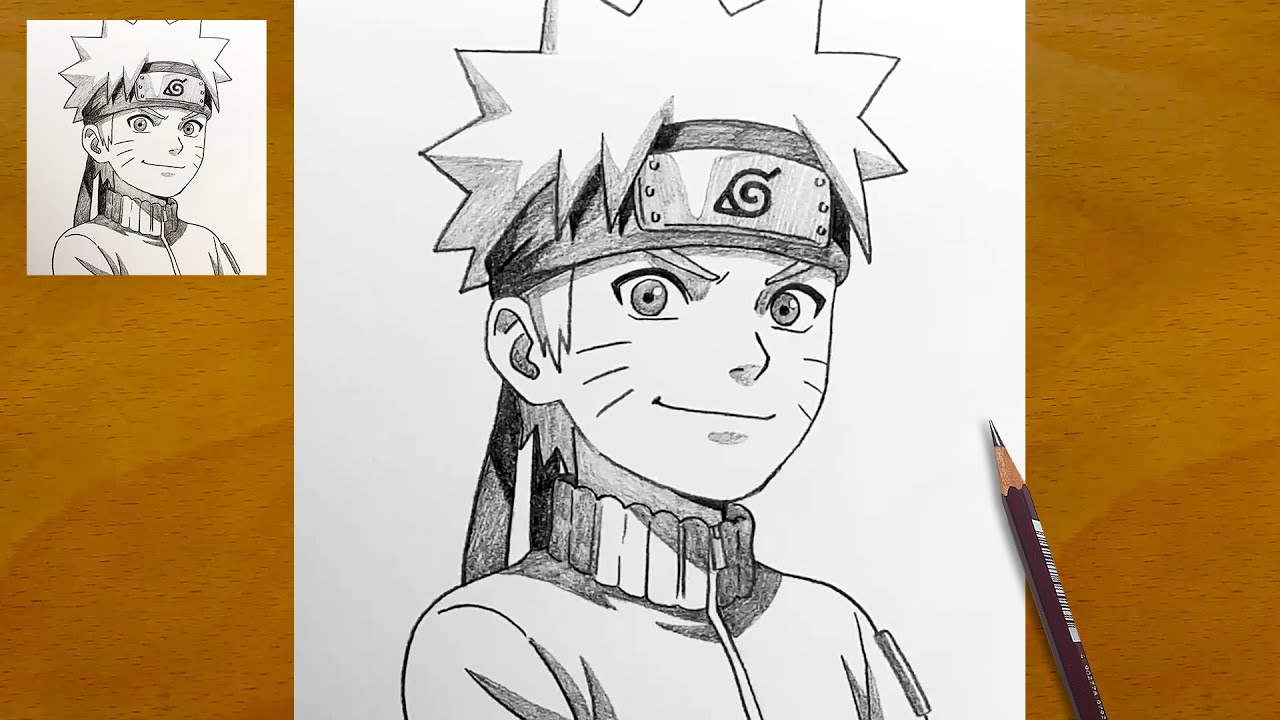 How to Draw Naruto Step by Step | Easy Anime Drawing Tutorial - YouTube