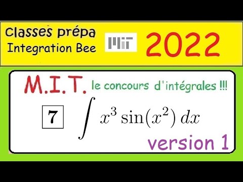 MIT Intégration Bee 2022 -Question 7-- Concours de Calculs d'intégrales ...