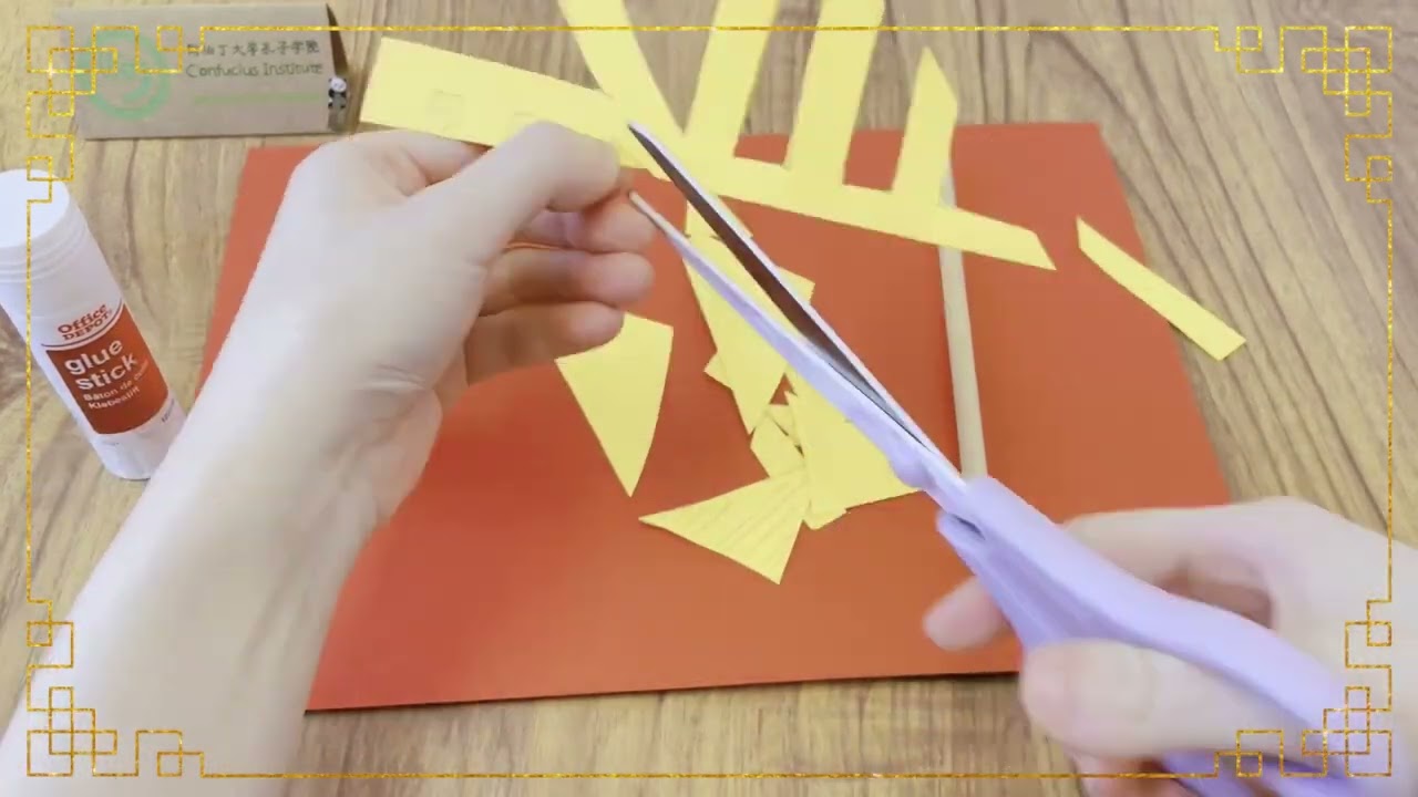 Chinese New Year paper cutting - YouTube