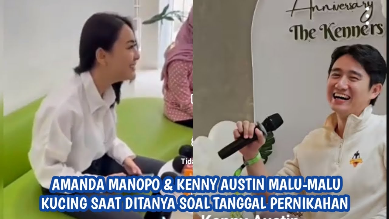 Amanda Manopo Dan Kenny Austin Malu-malu Kucing Saat Di Tanya Soal ...