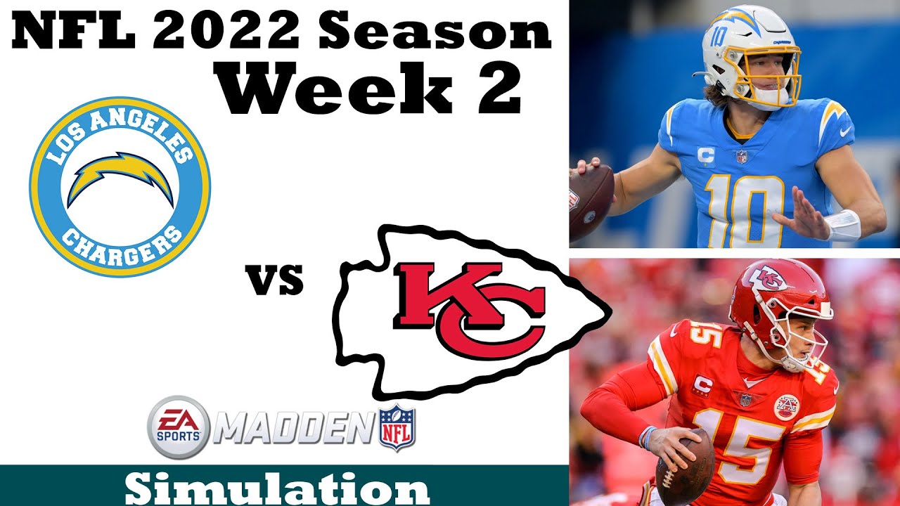 NFL Week 2 - Los Angeles Chargers vs Kansas City Chiefs - Sep 15, 2022 ...