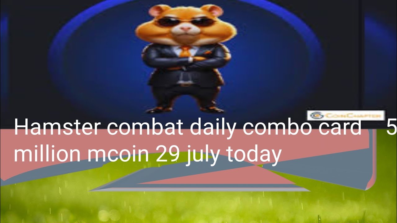 Hamster combat daily combo card 5M coin 29 july today - YouTube