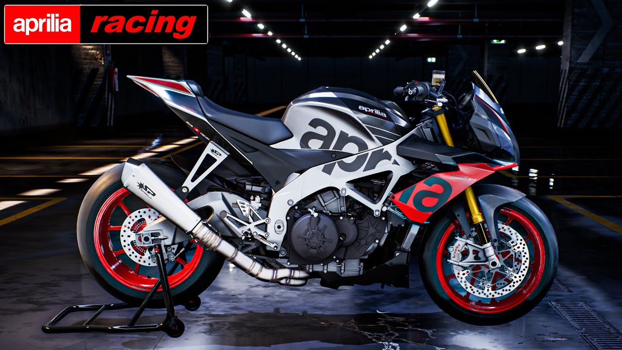 Ride 5 | Aprilia TUONO V4 1100 Custom Build and Racing Showcase - YouTube