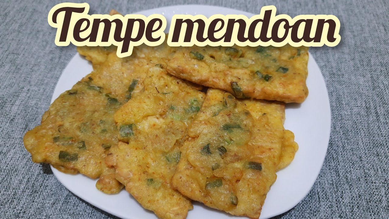 Tempe Mendoan praktis simpel tanpa ulegan ( 15 menit ) - YouTube