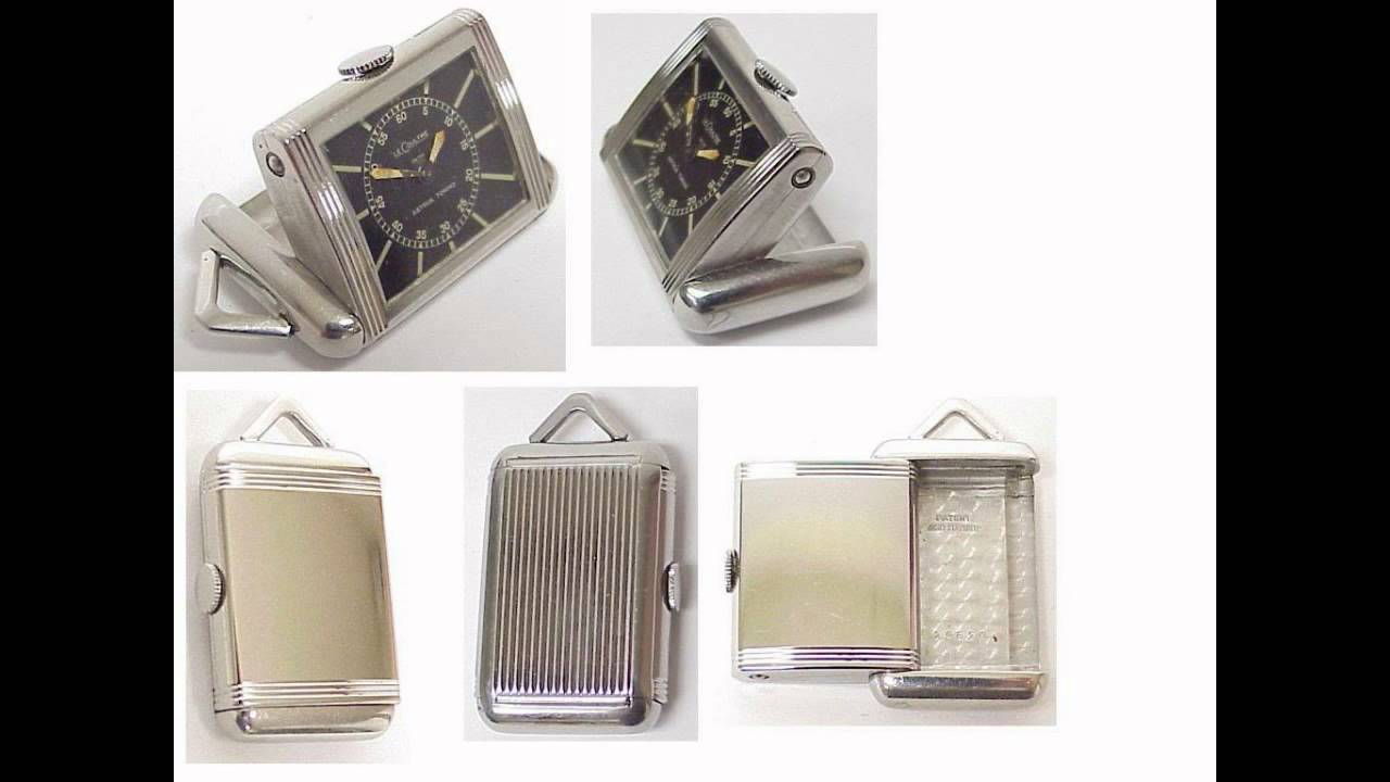 Jaeger-LeCoultre Reverso Pocket Watch - Very Rare Reversible Pocket ...