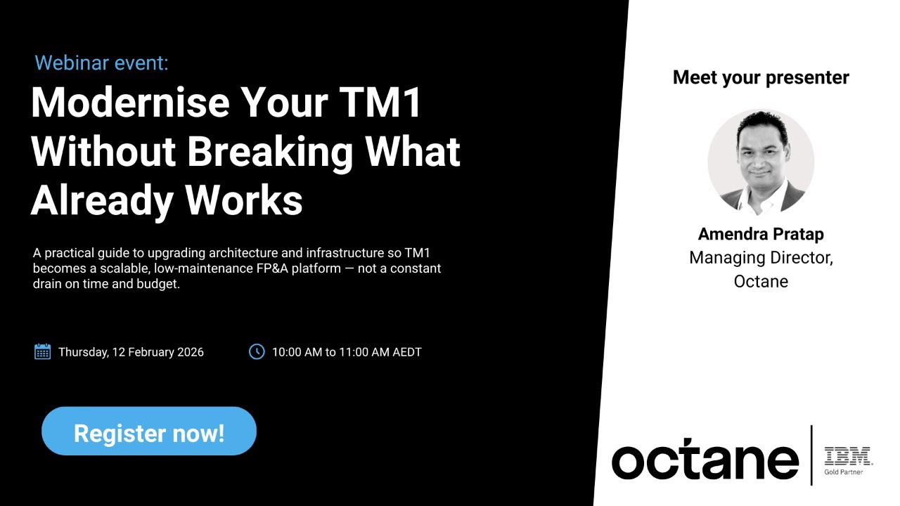 Modernise Your TM1 Without Breaking What Already Works - YouTube