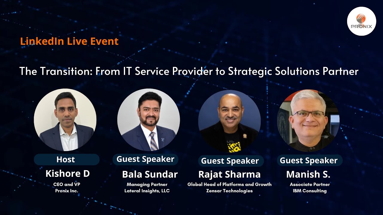 The Transition From IT Service Provider to Strategic Solutions Partner ...