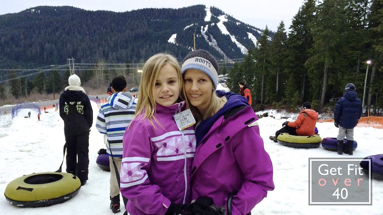 New Years Day 2014 Inner Tubing at Cypress Mountain with the Family ...