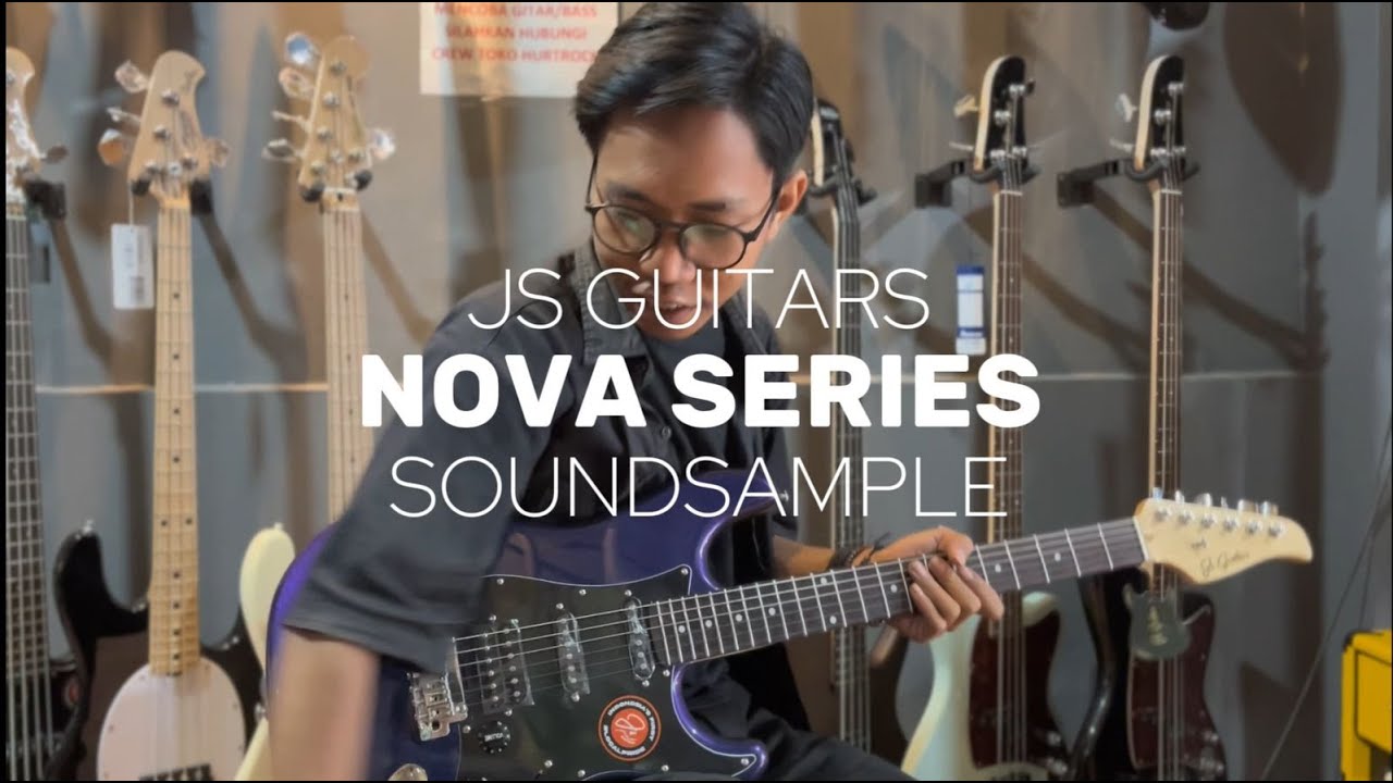 JS Guitar Nova I Strato Soundcheck - YouTube