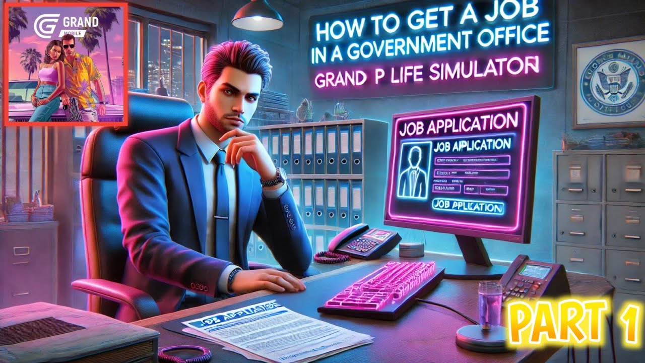 🔥 GET A GOVERNMENT JOB FAST in Grand Mobile RP Life Simulator! (SECRET ...