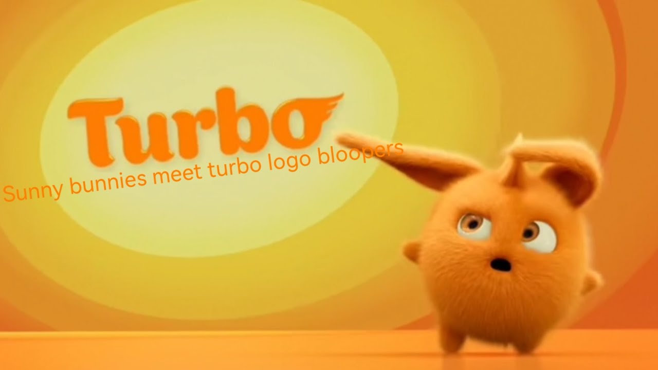 sunny bunnies meet turbo logo bloopers - YouTube