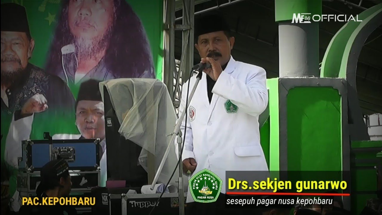 Prakata panitia sekaligus sesepuh pagar nusa kepohbaru FULL HD - YouTube