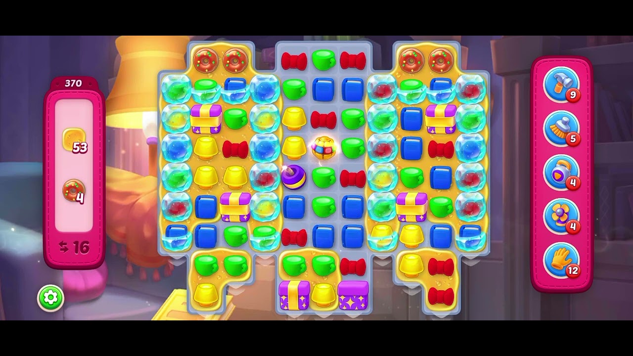 Homescapes level 370 - YouTube