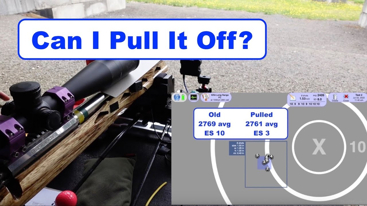 Load Development Myth Busting Loaded Round vs. Pulled Bullets - YouTube
