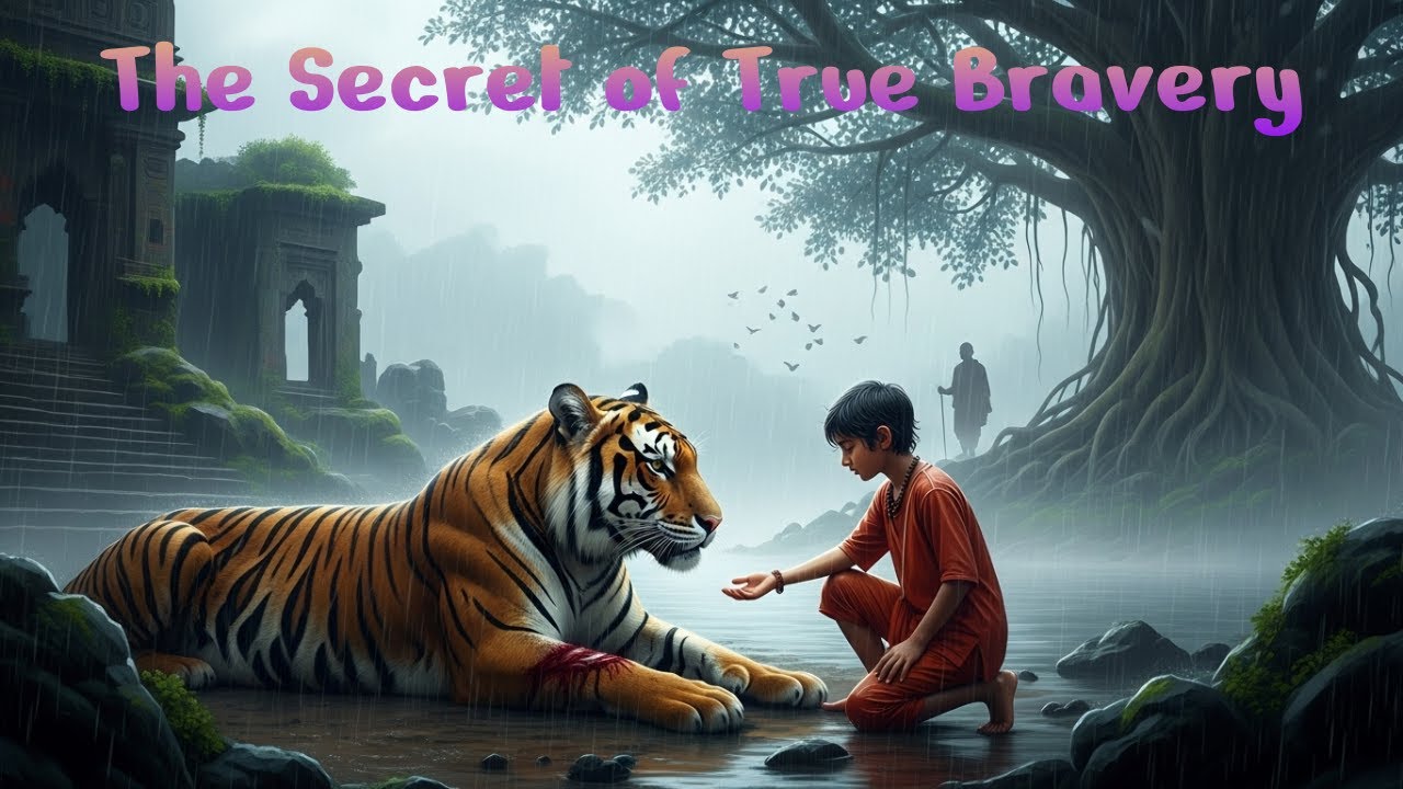 The Boy Who Found His Strength Facing a Wounded Tiger | Swami ...