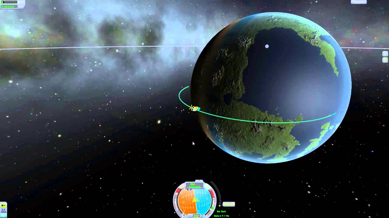 Kerbal Space Program Career Mode Tutorial - Mission 2 Orbit - YouTube