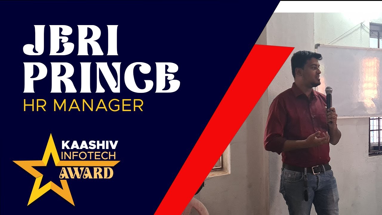 Kaashiv Infotech Award Function 2022 - Chief Guest - Jeri Prince - HR ...
