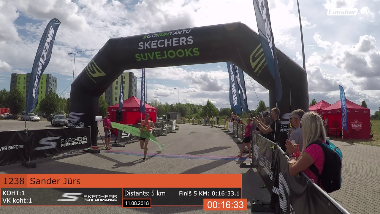 Sander Jürs 1238 l Skechers Suvejooks 2018 - 5 km - YouTube