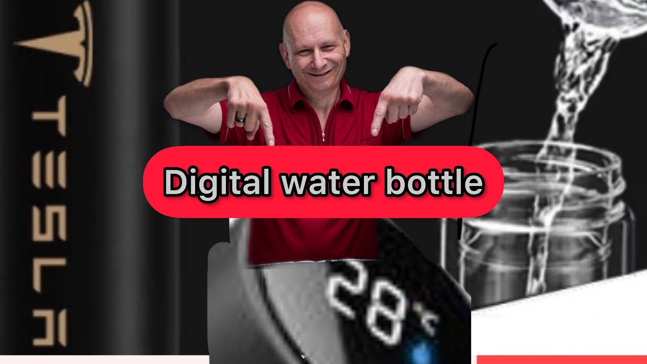 Tesla Digital Water Bottle for All Tesla’s - YouTube