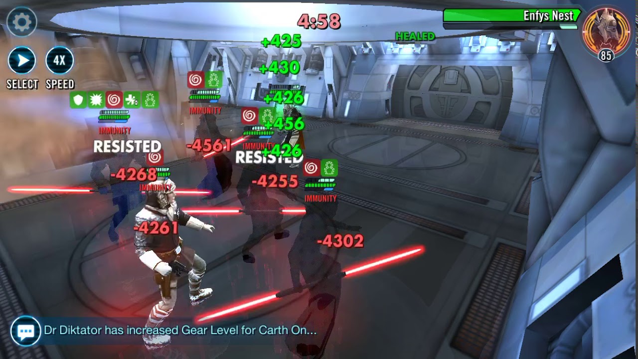 SWGOH - TW Counters - Zaul VS Solo Nest - YouTube
