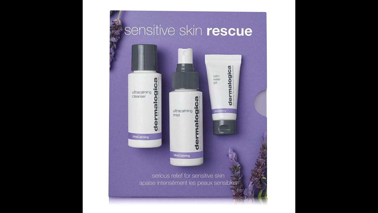 Sensitive Skin Rescue Kit Set Contains Face Wash Toner and Face ...