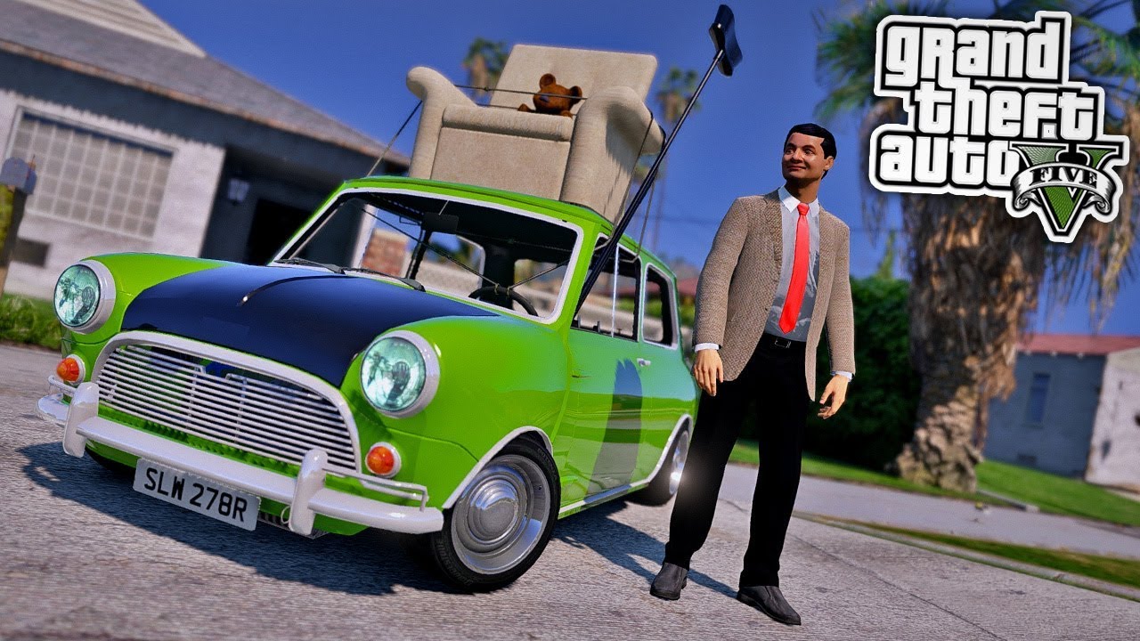 Mr Bean SPIELT GTA 5! 😄 - YouTube