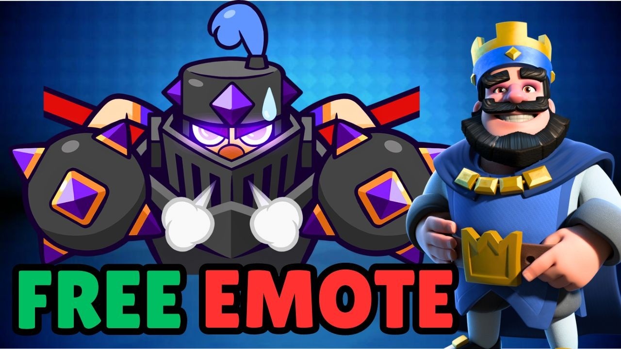 Get A *FREE* MEGA KNIGHT EMOTE By Watching This Video NOW! - YouTube