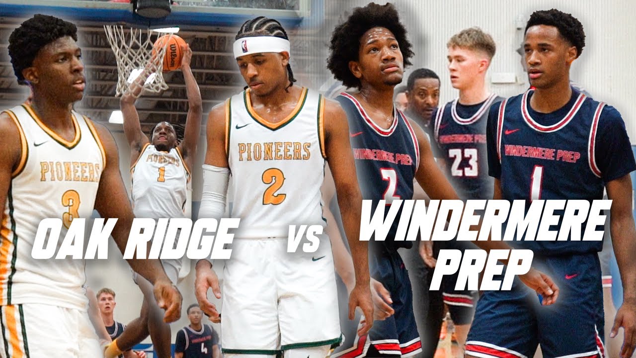 Jamier Jones SCORED 30 in Debut vs Brandon Bass Jr.! | Oak Ridge vs ...