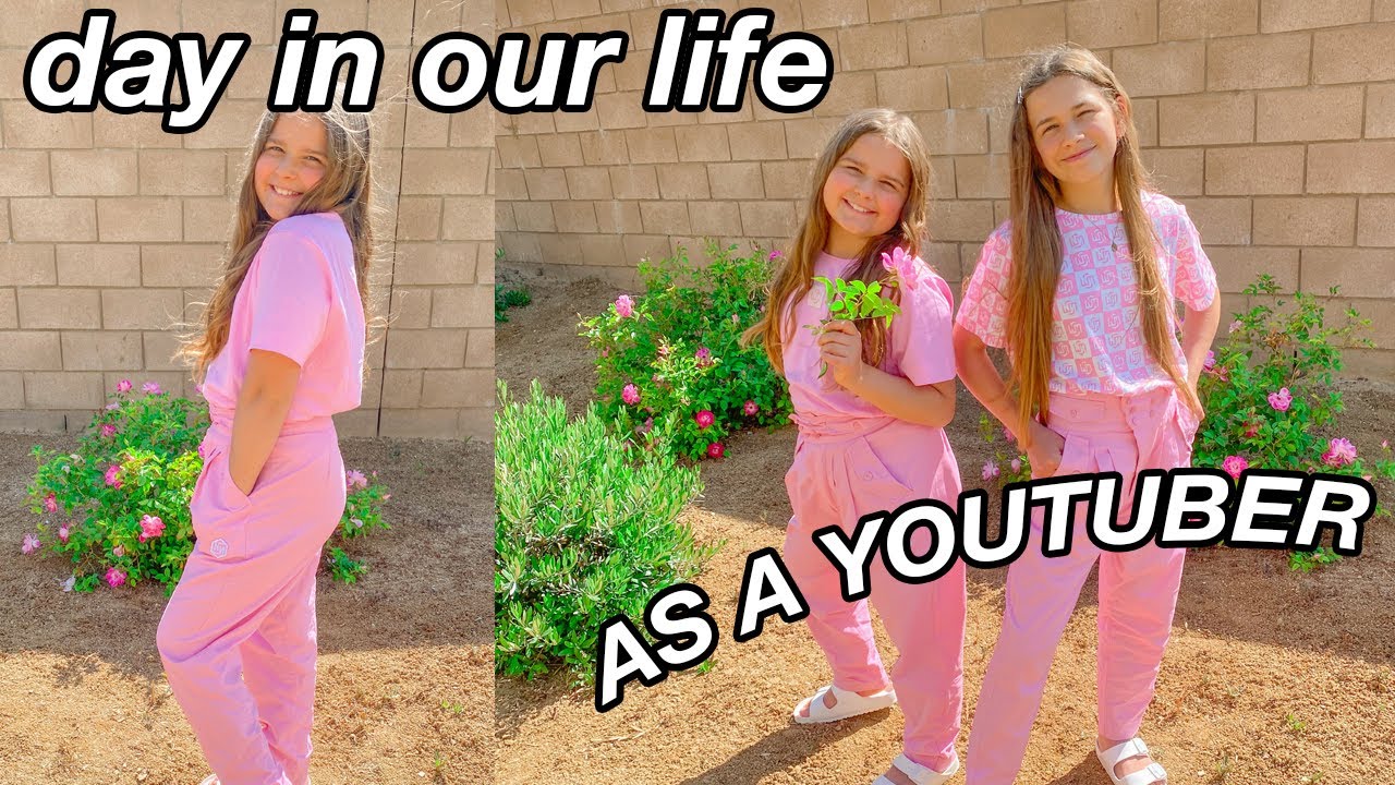A DAY IN OUR LIFE AS A YOUTUBER!! | CILLA AND MADDY - YouTube