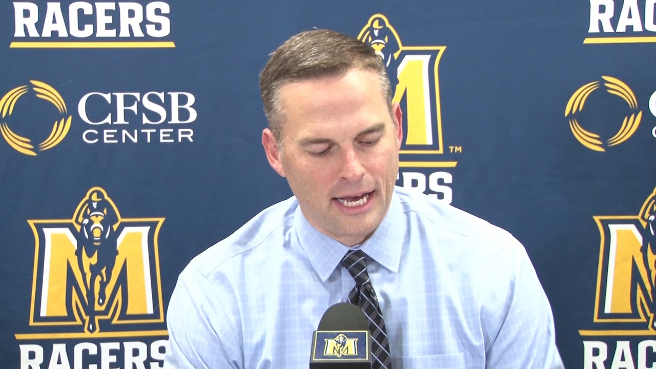 Racers Basketball | Coach Matt McMahon Postgame Press Conference | 12 ...