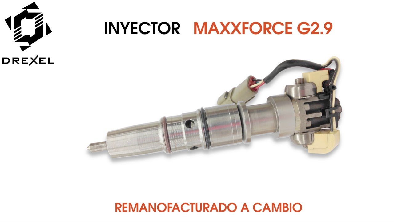 INYECTOR MAXXFORCE G2 9 - YouTube