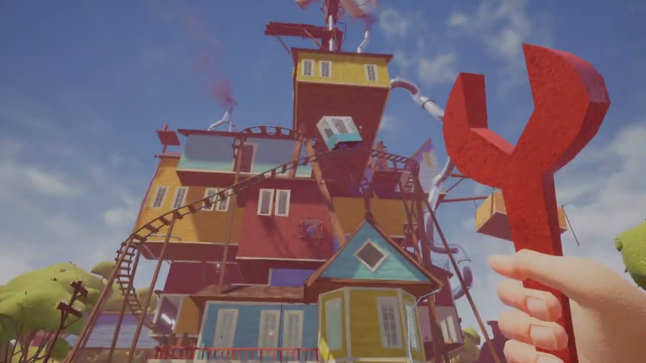 Hello Neighbor (Act 3) how to get the double jump! - YouTube