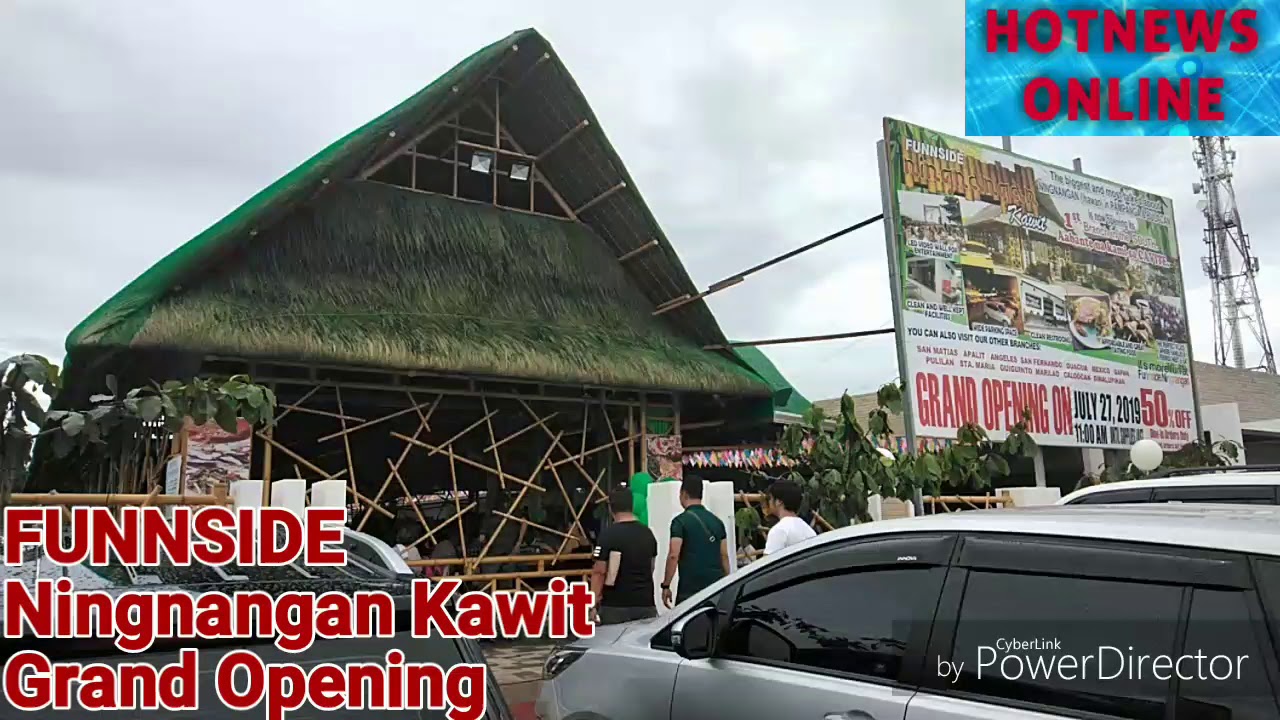FUNNSIDE Ningnangan Kawit Grand Opening - YouTube