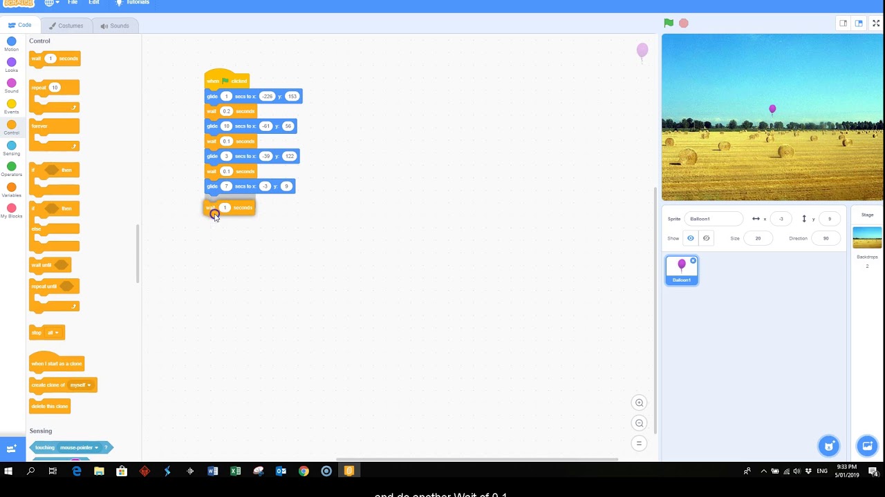 Lesson 4 Make A Sprite Glide Coding In Scratch 3 0 GIRLS CAN CODE Lesson 4 Make A Sprite Glide Coding In Scratch 3 0 GIRLS CAN CODE
