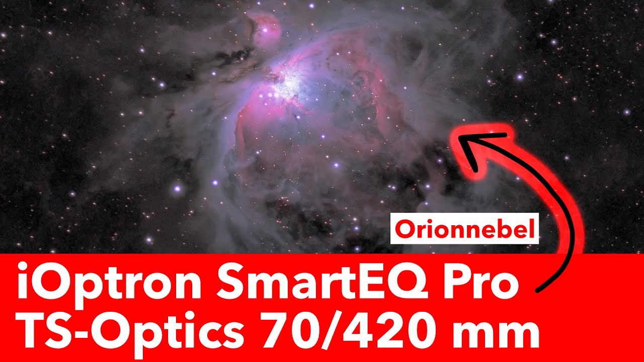Astrofotografie für Einsteiger mit der Canon RP und iOptron SmartEQ Pro ...